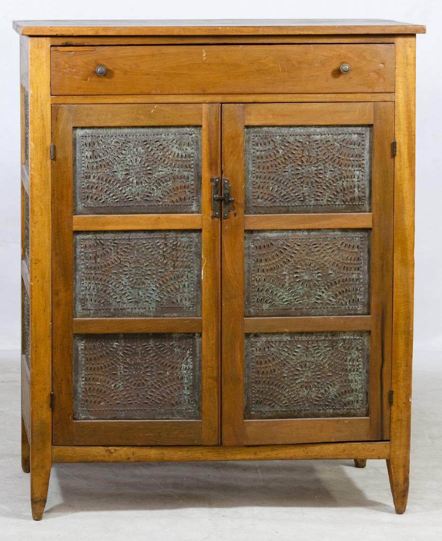 Primitive Pine Pie Safe