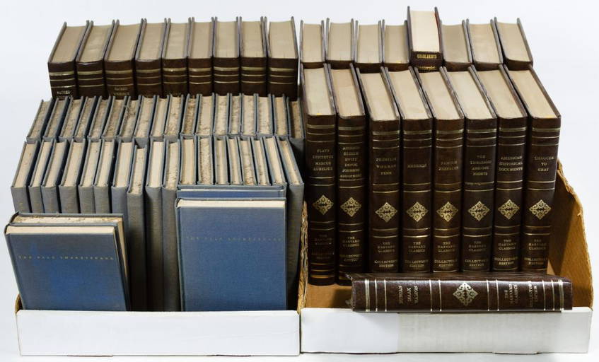 Harvard Classic And Yale Shakespeare Book Sets