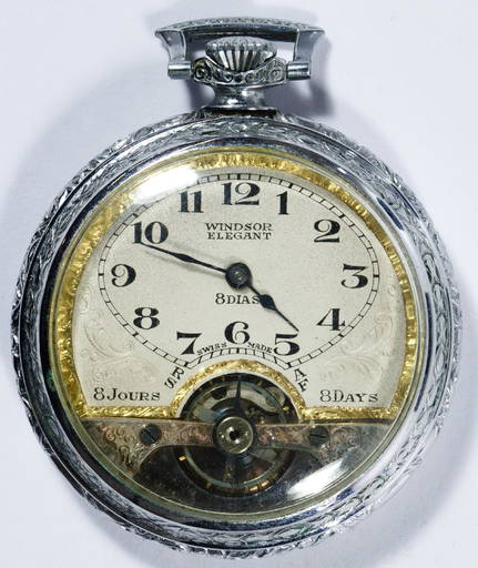 Jagot W. Co. Windsor Elegany 8 Day Pocket Watch