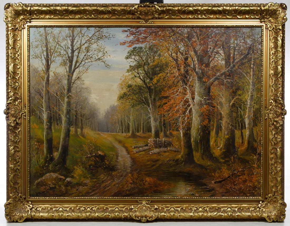 Hans Klement (Austria, b.1860) Oil on Canvas