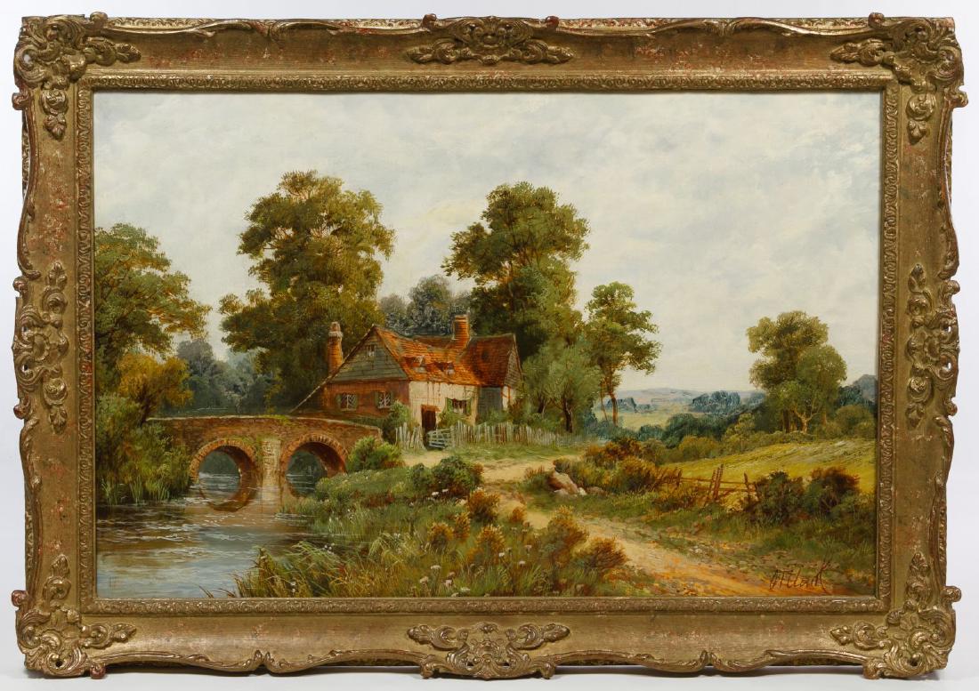 Octavius Thomas Clark (British, 1850-1921) Oil on