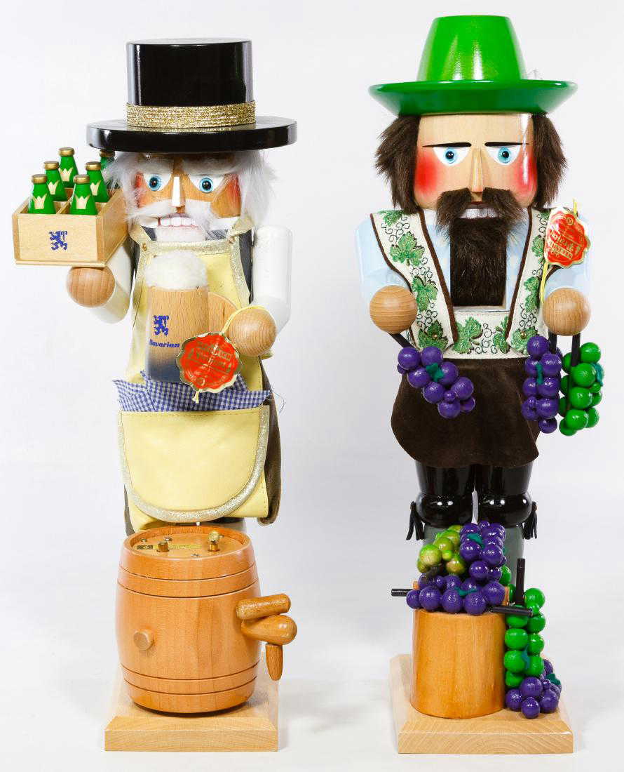 German Steinbach Wooden Nutcrackers German Steinbach Wooden Nutcrackers