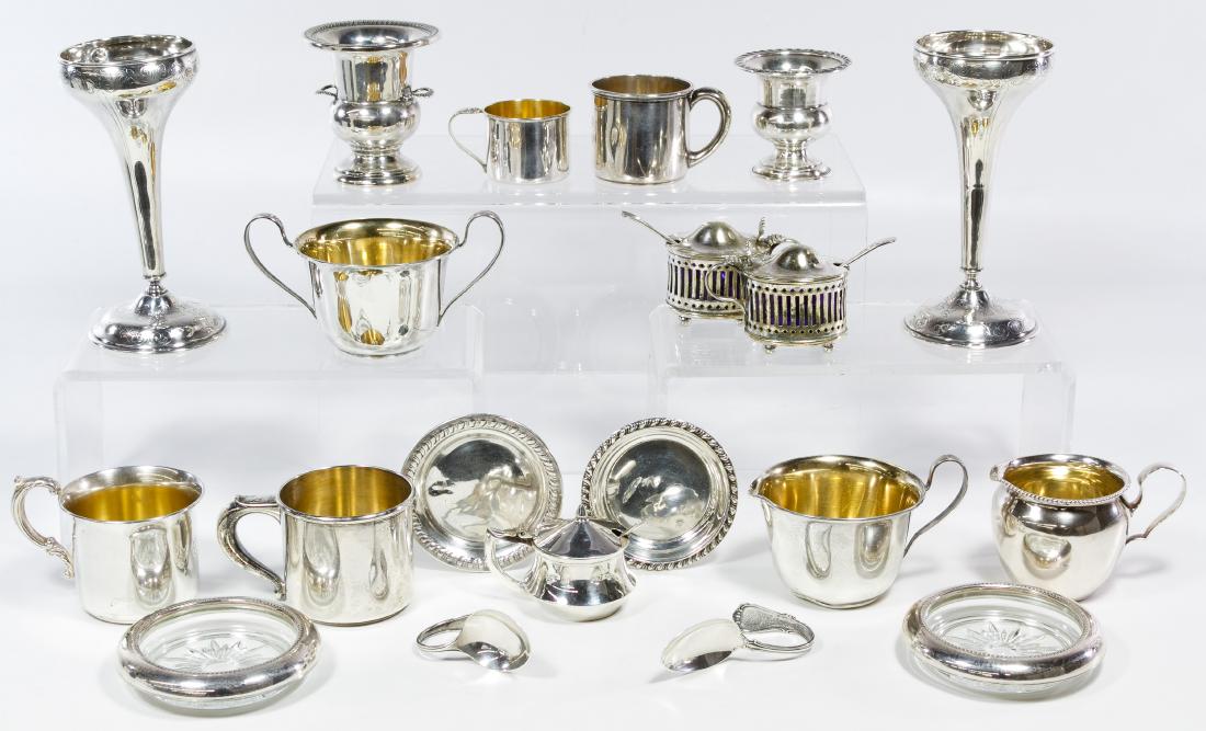 Sterling Silver Hollowware Assortment - Jan 21, 2018 | Leonard Auction ...