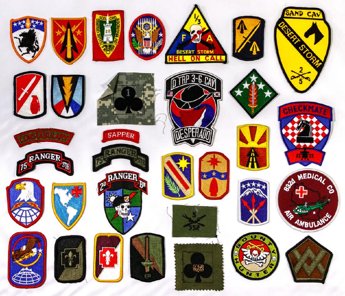 Vietnam and Current U.S. Military Insignia Assortment