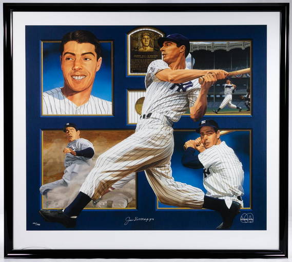 Autographed 'joltin' Joe Dimaggio' By Danny Day