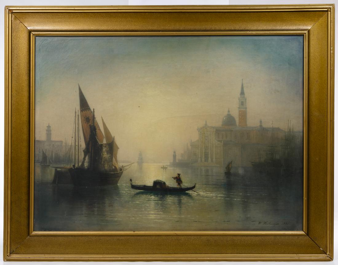 Karl Heilmayer (Germany, 1829-1908) Oil on Canvas
