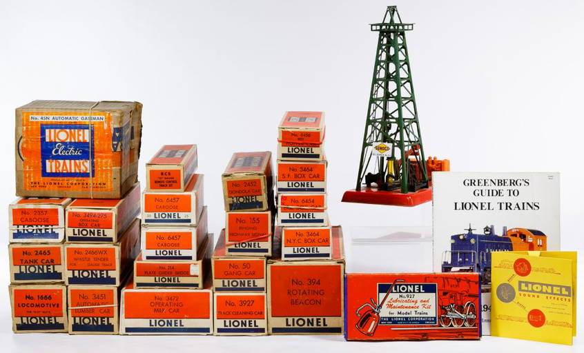 Lionel Model Train Set Assortment