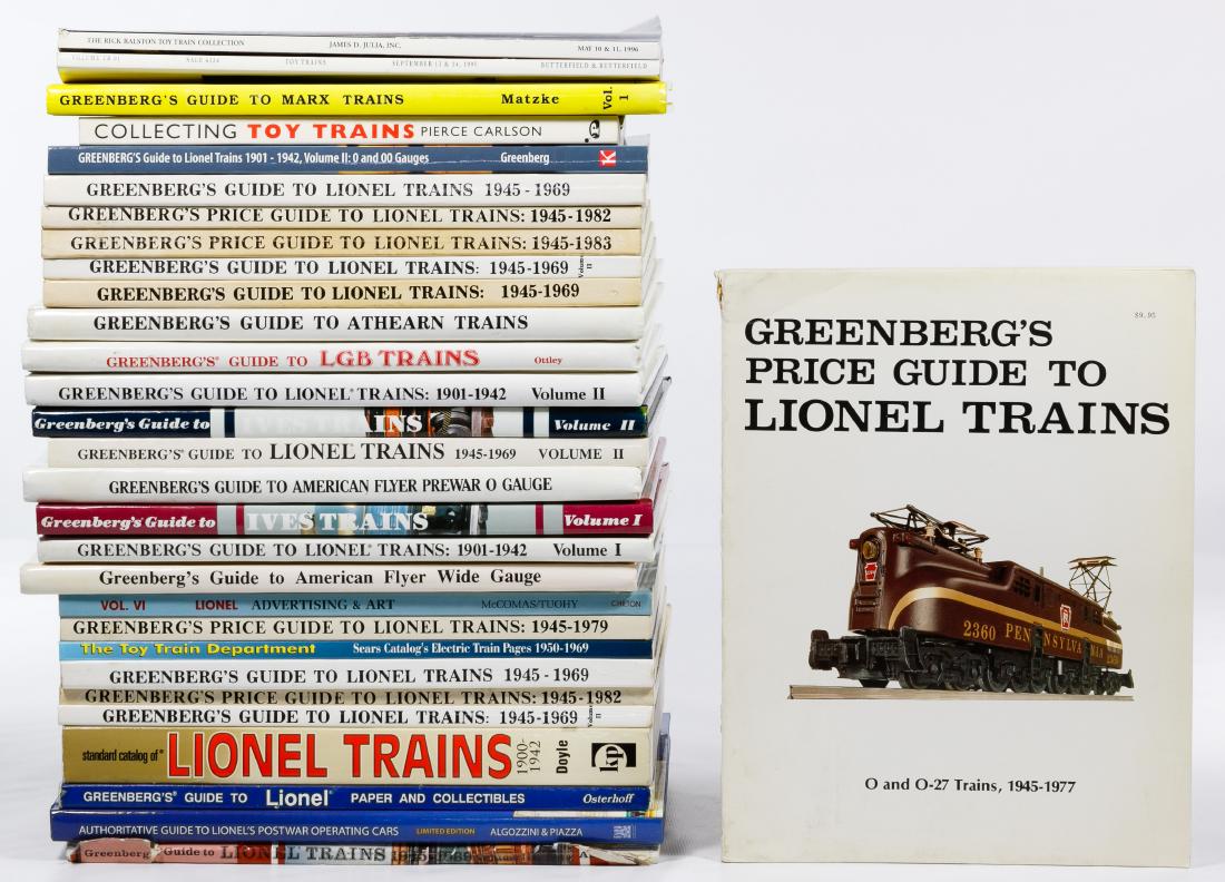 Model Train Reference Book Assortment