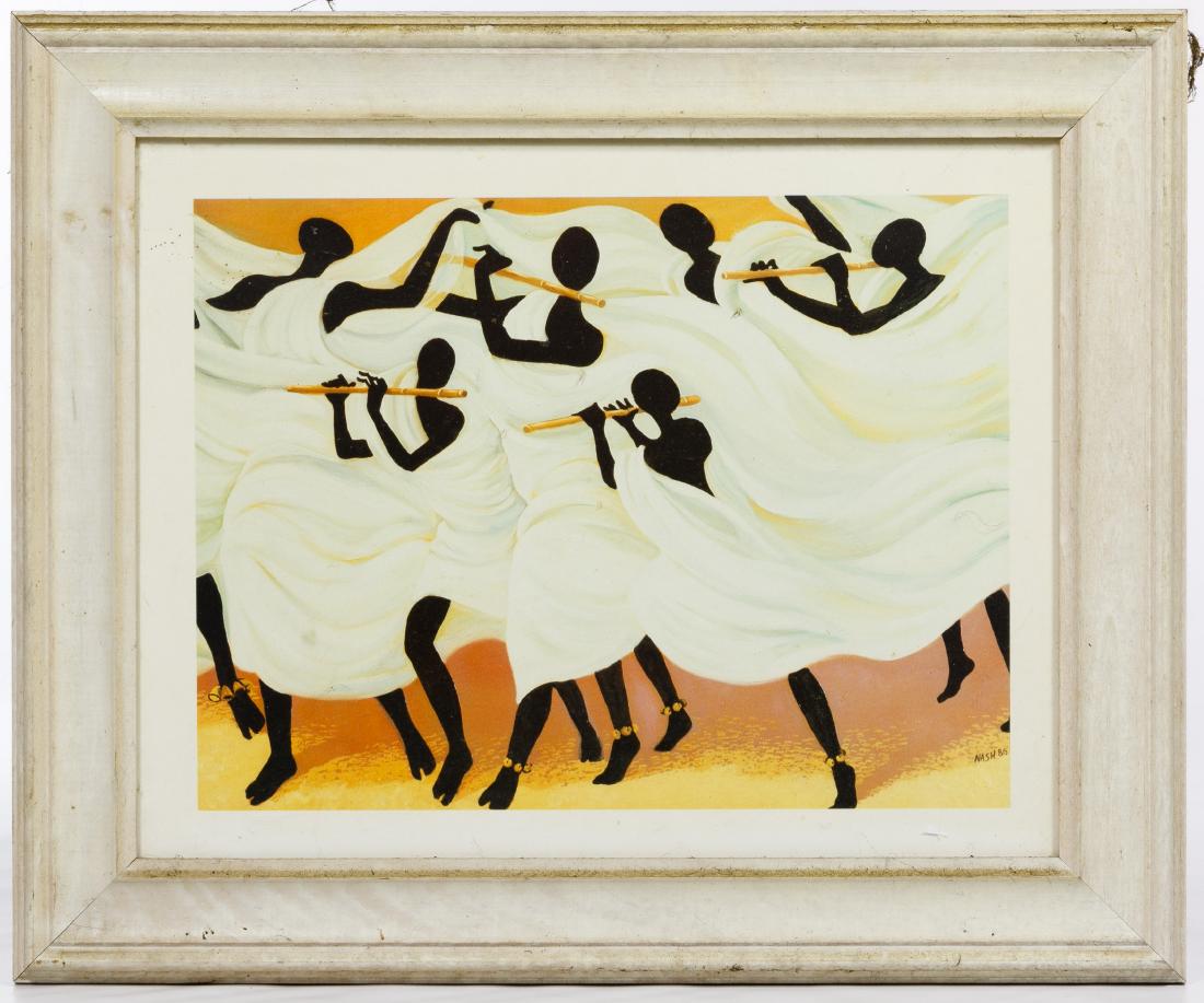 Willie Nash (american, 20th Century) Print On Paper