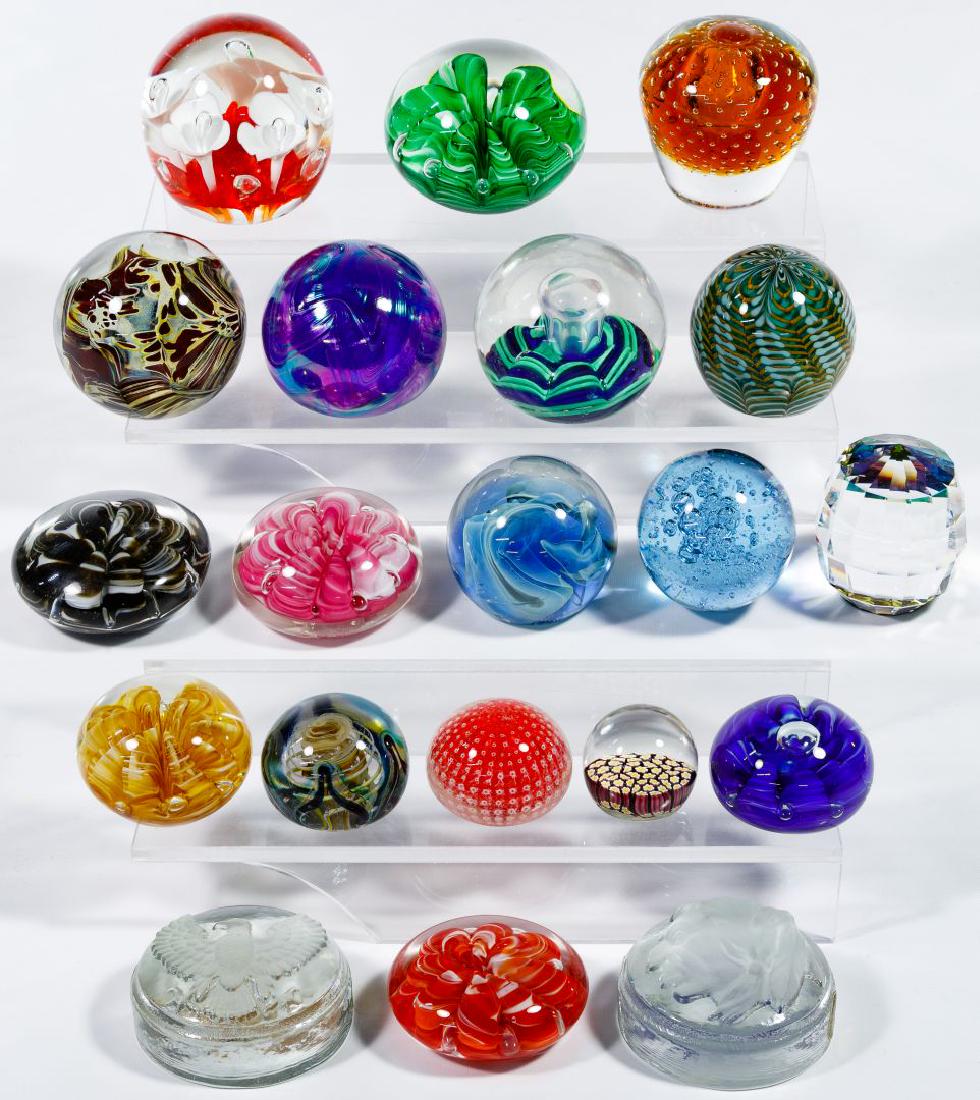 Signed Paperweight Assortment