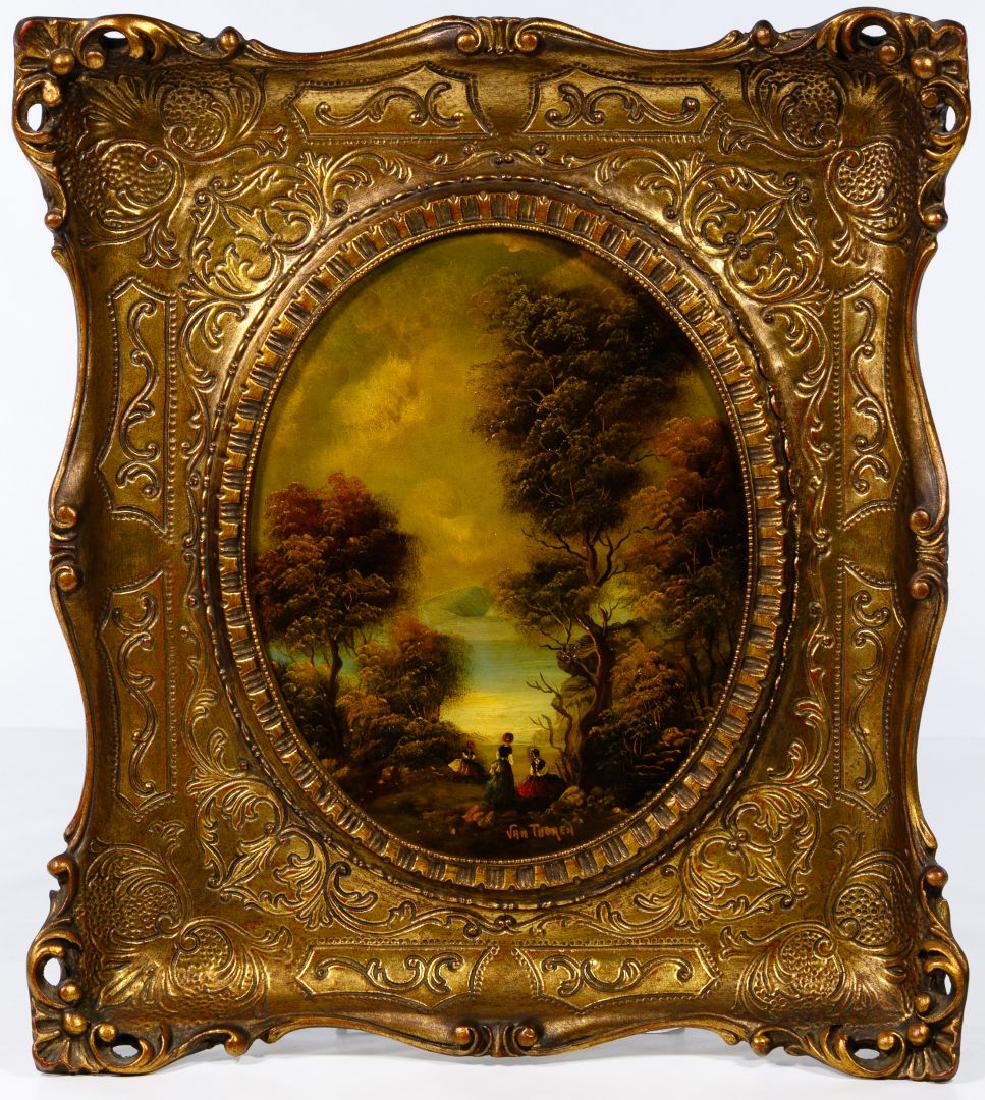 Otto Van Thoren (Austrian, 1828-1889) Oil on Board