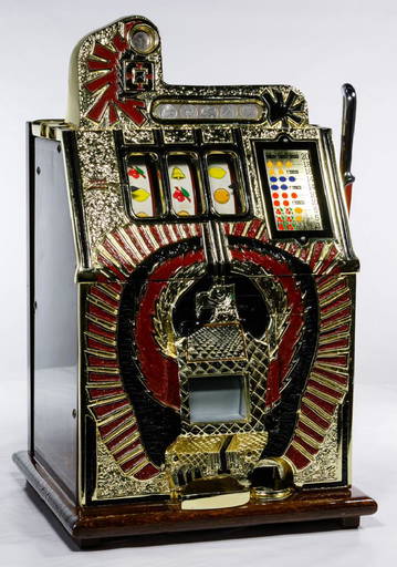 Mills Reproduction 'war Eagle' 25c Slot Machine