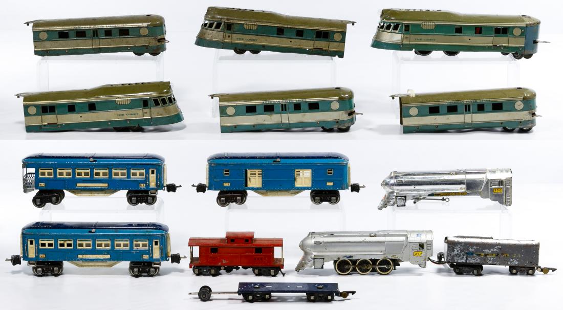 American Flyer Streamliner Model Train Assortment