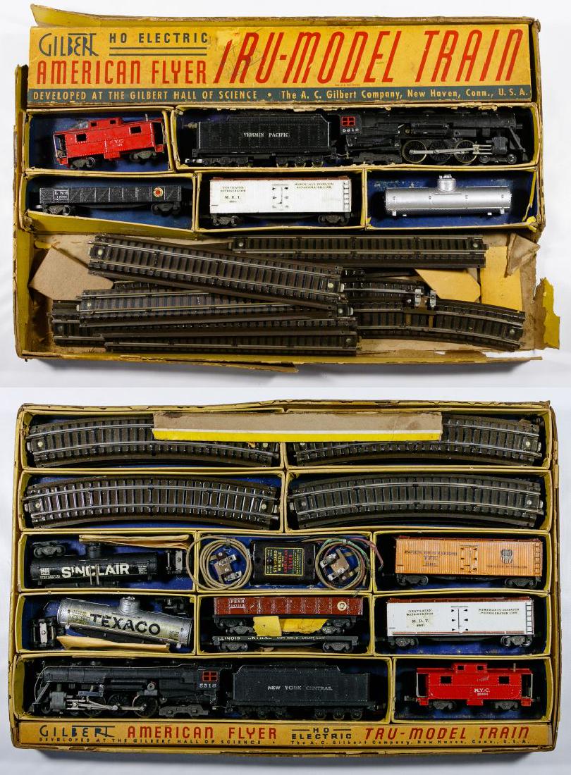 American Flyer Tru Model Train Sets
