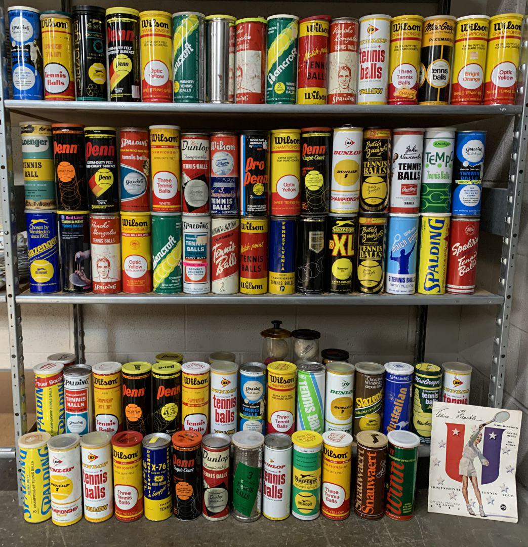 Vintage Tennis Ball and Can Collection - May 17, 2020 | Leonard Auction ...