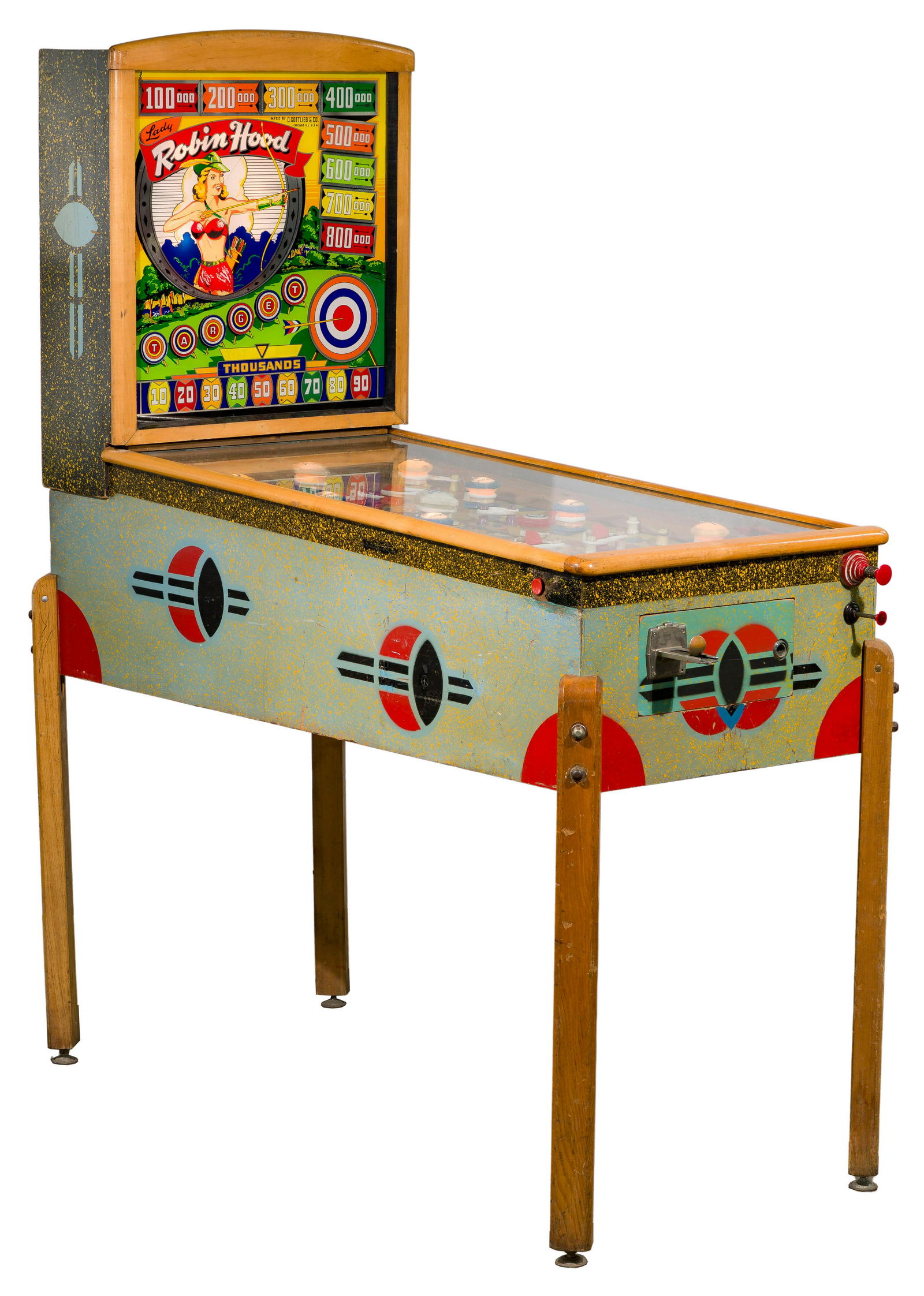 Gottleib 'Lady Robin Hood' Pinball Machine - Mar 21, 2021 | Leonard ...