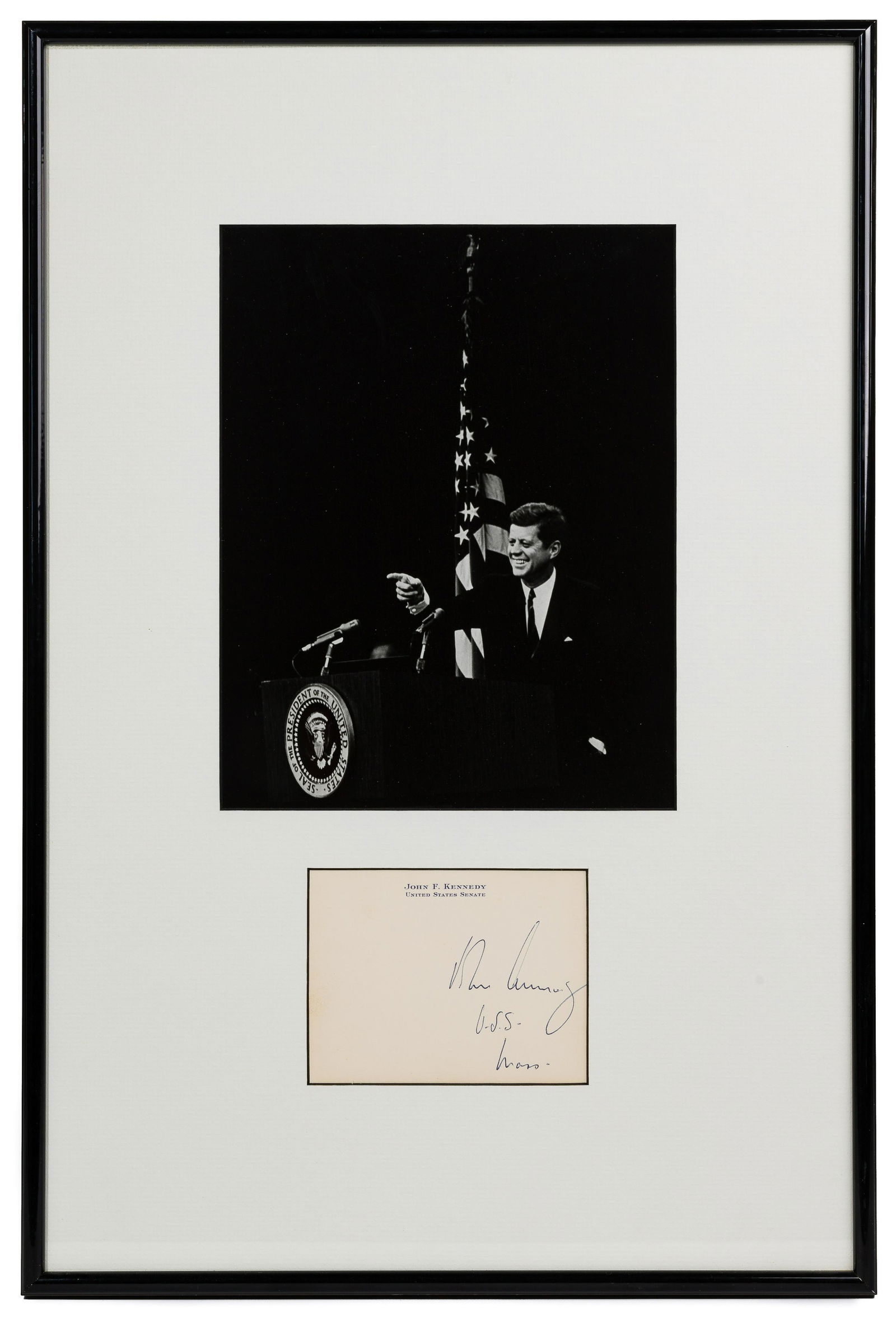 John F. Kennedy 'jfk' Autograph Psa