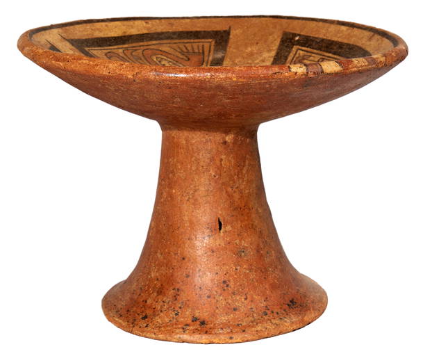 Pre-Columbian Cocle Tazza (#0466) on Jun 25, 2022 | Leonard Auction ...