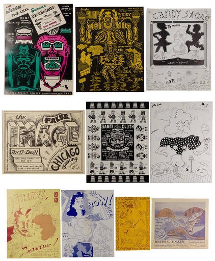 Chicago Imagist Exhibition Posters