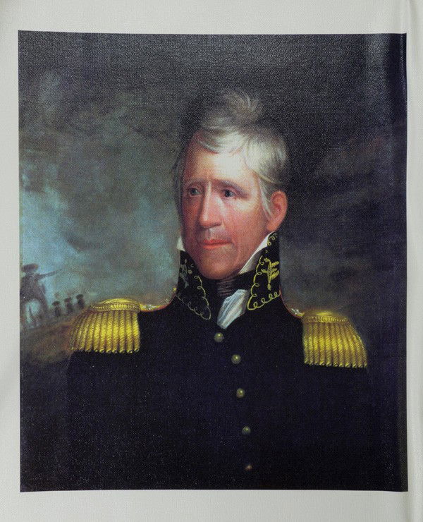 Andrew Jackson, President, Print On Canvas