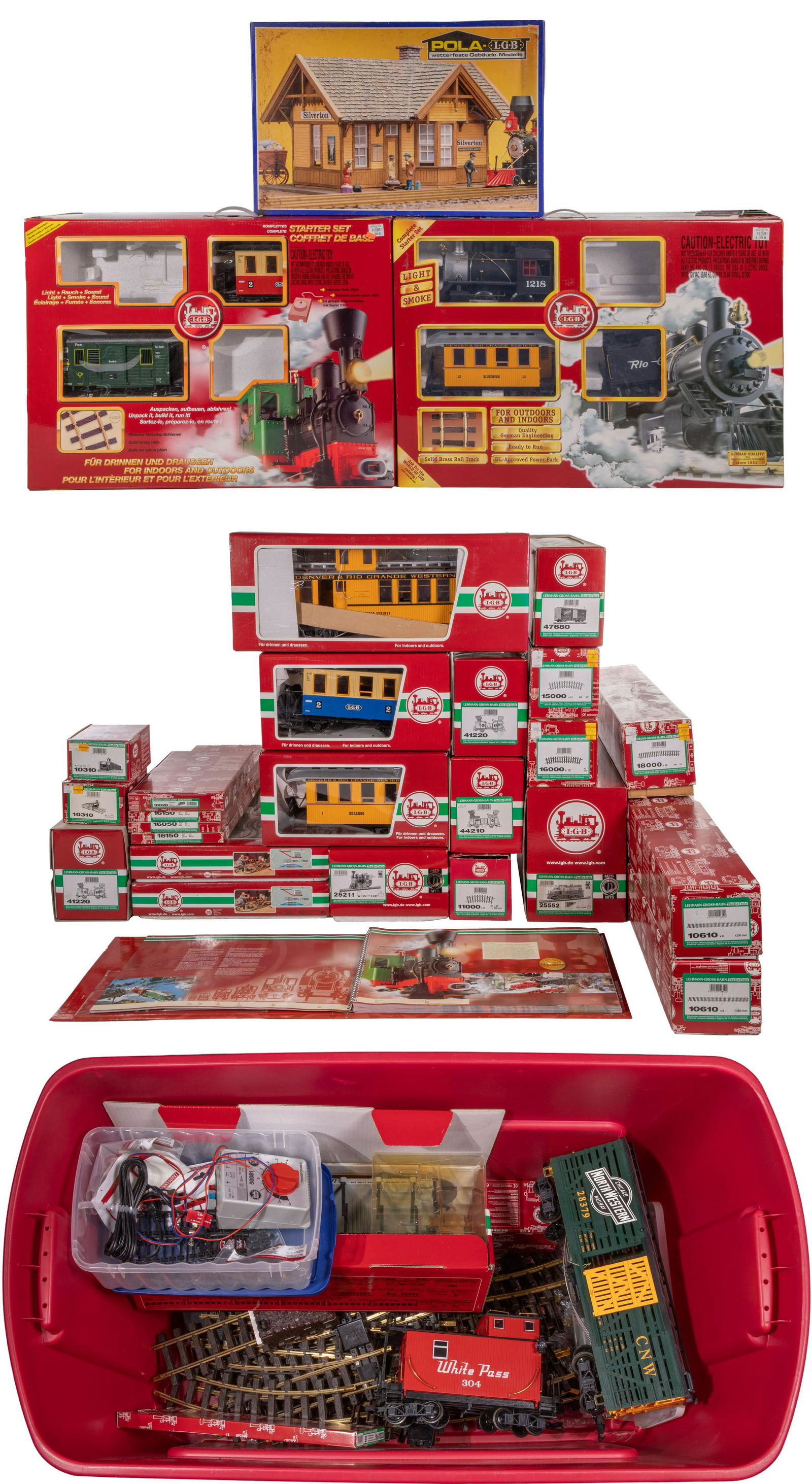 Lehmann Gross Bahn G Scale Model Train Assortment