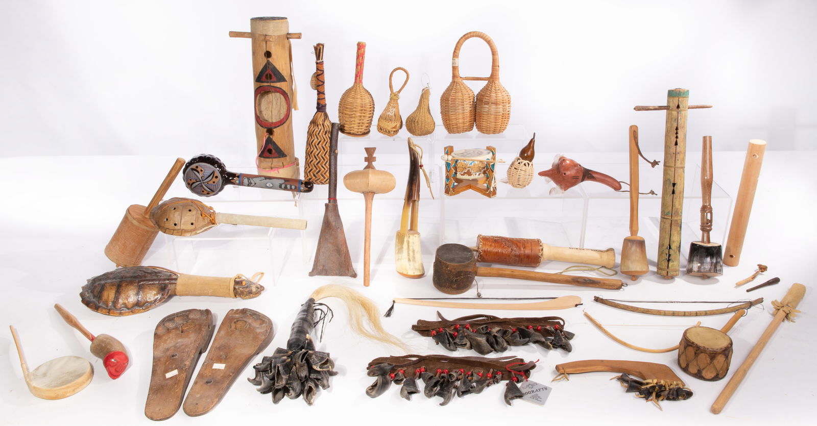 Native American Rattle Collection Auction