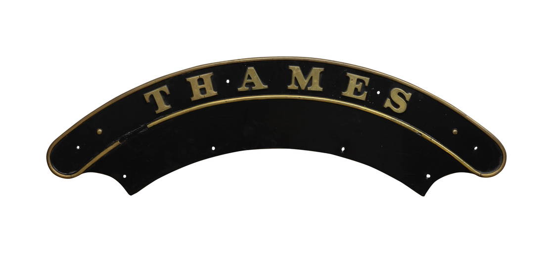 Nameplate Thames 4 4 0 Gwr Duke Class