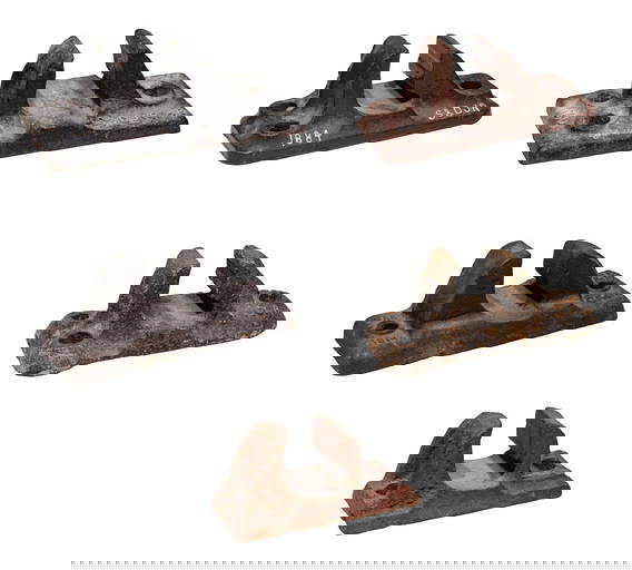 British Train Rail Chair Assortment