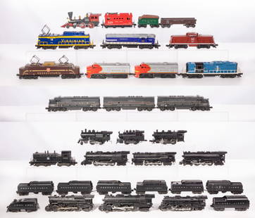 Lionel Model Train O Scale Locomotive And Tender Assortment