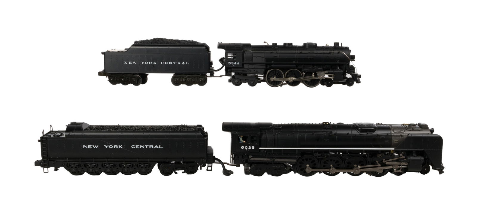 Mth Model Train O Scale New York Central Locomotive With Tender Sets Auction