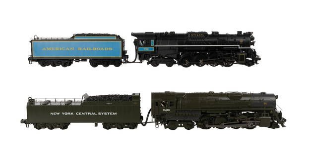 Mth Model Train O Scale New York Central Locomotives With Tenders