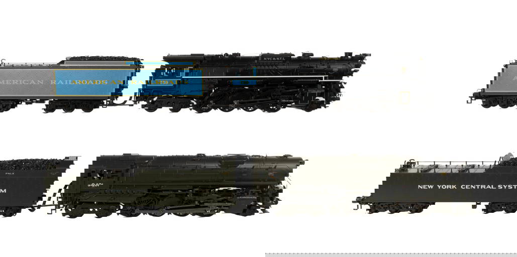 Mth Model Train O Scale New York Central Locomotives With Tenders