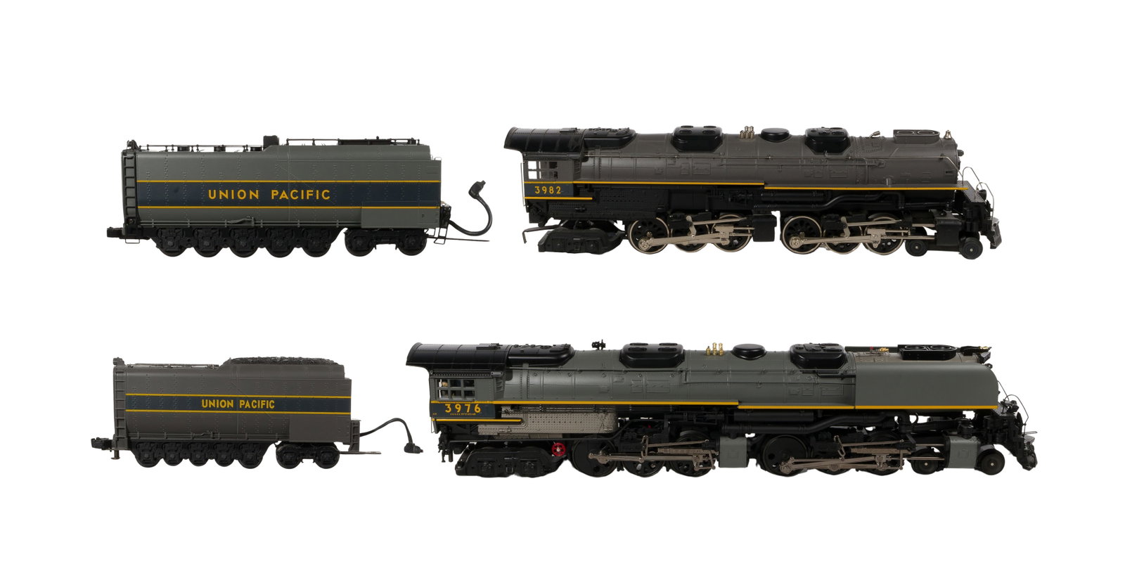 Mth Model Train O Scale Union Pacific Locomotive With Tender Sets
