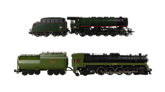 Mth Model Train O Scale Locomotive And Tender Assortment