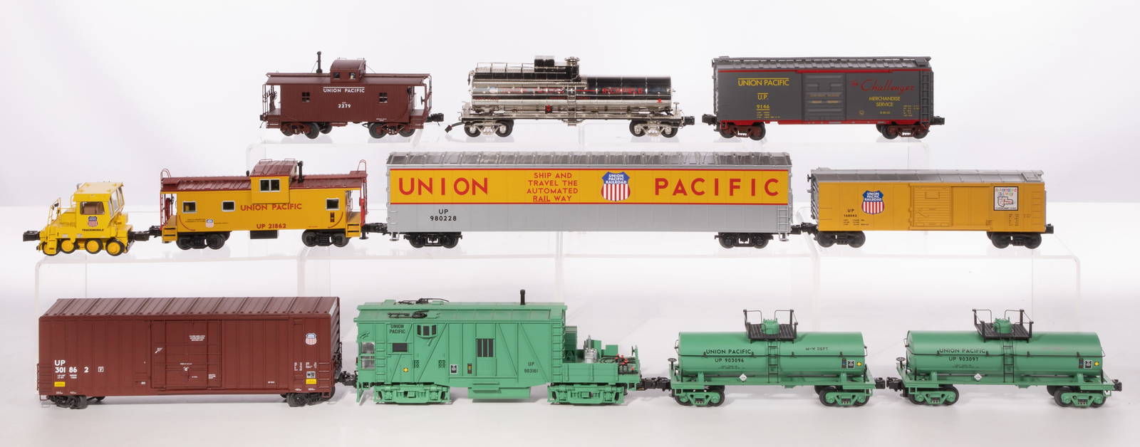 Mth Model Train O Scale Union Pacific Assortment Auction