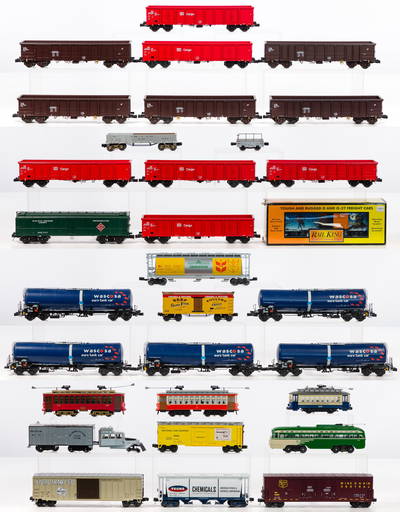 Mth Model Train O Scale Train Car Assortment