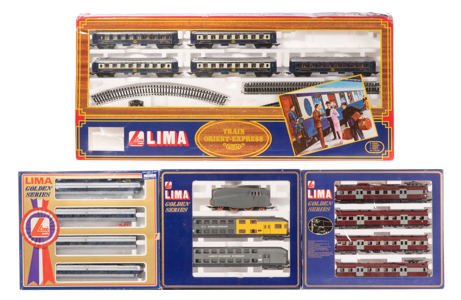 Lima Model Train Ho Scale Car Assortment Auction