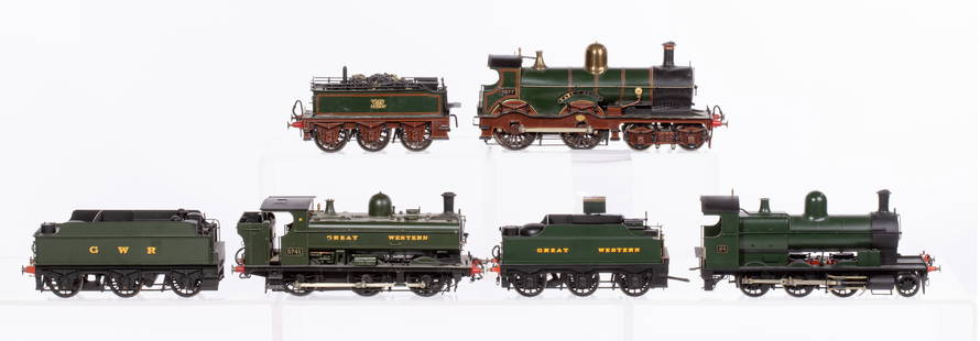 Hk Porter Mogul Steam Locomotive Scale Model