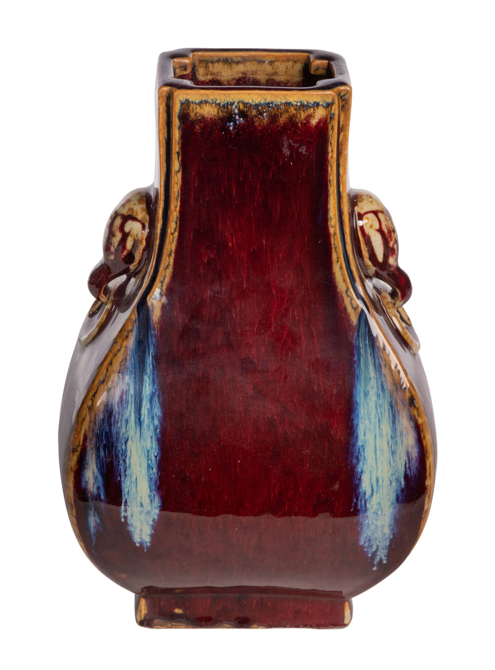 Chinese Hu Form Vase Auction