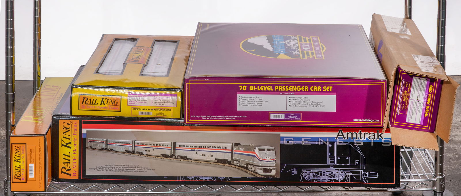 Mth And Rail King Model Train O Scale Assortment Auction