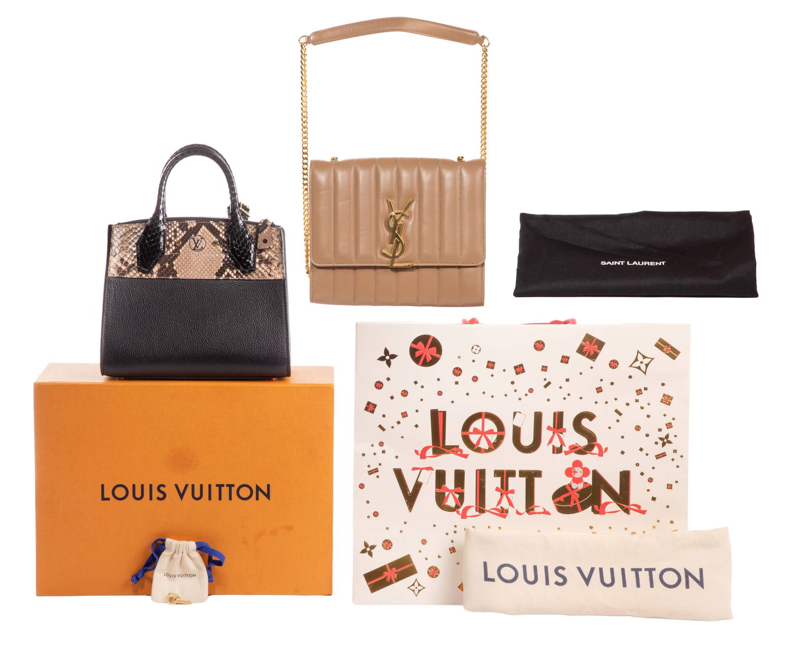 Louis Vuitton Mini City Streamer Handbag Auction