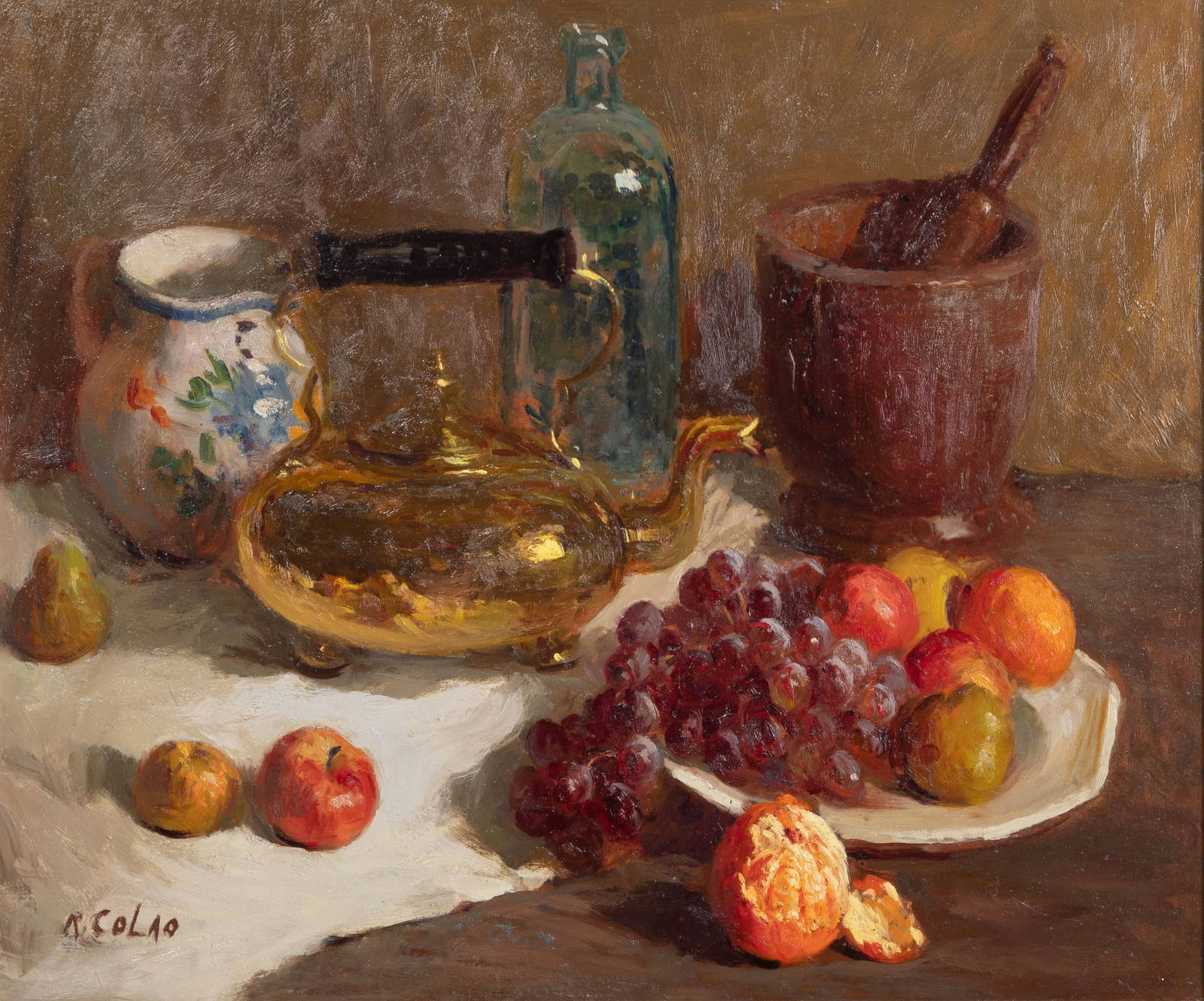 Rudolph Colao (american, 1927-2014) Oil On Board Auction