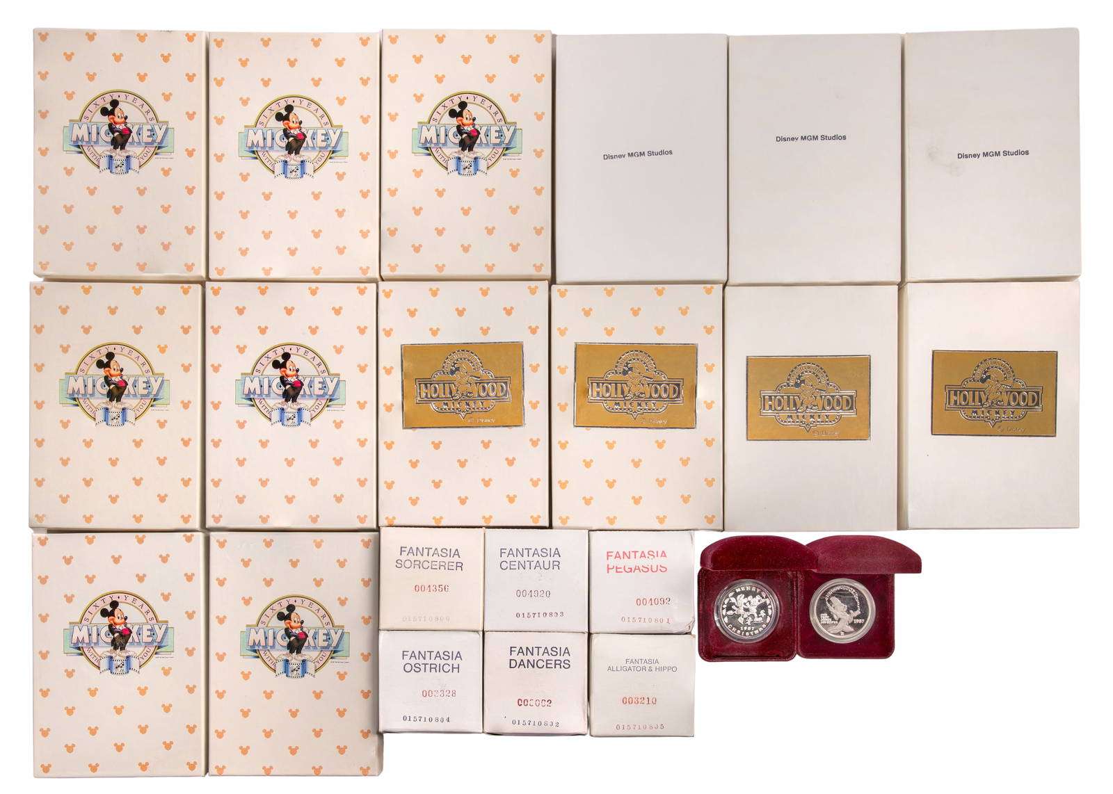 Disney Fine Silver Token Assortment Auction