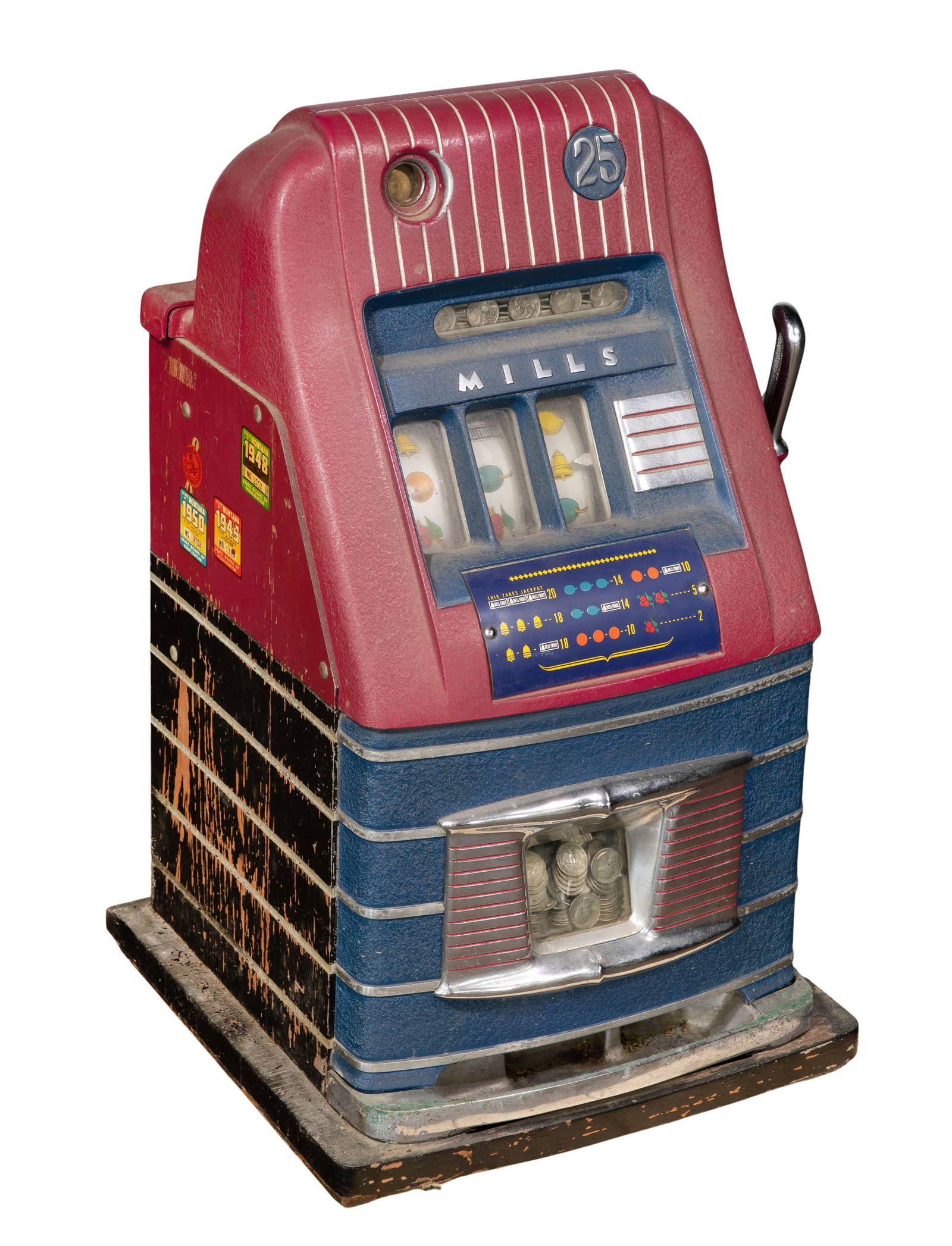 Mills 25c Jewel Bell Slot Machine Auction
