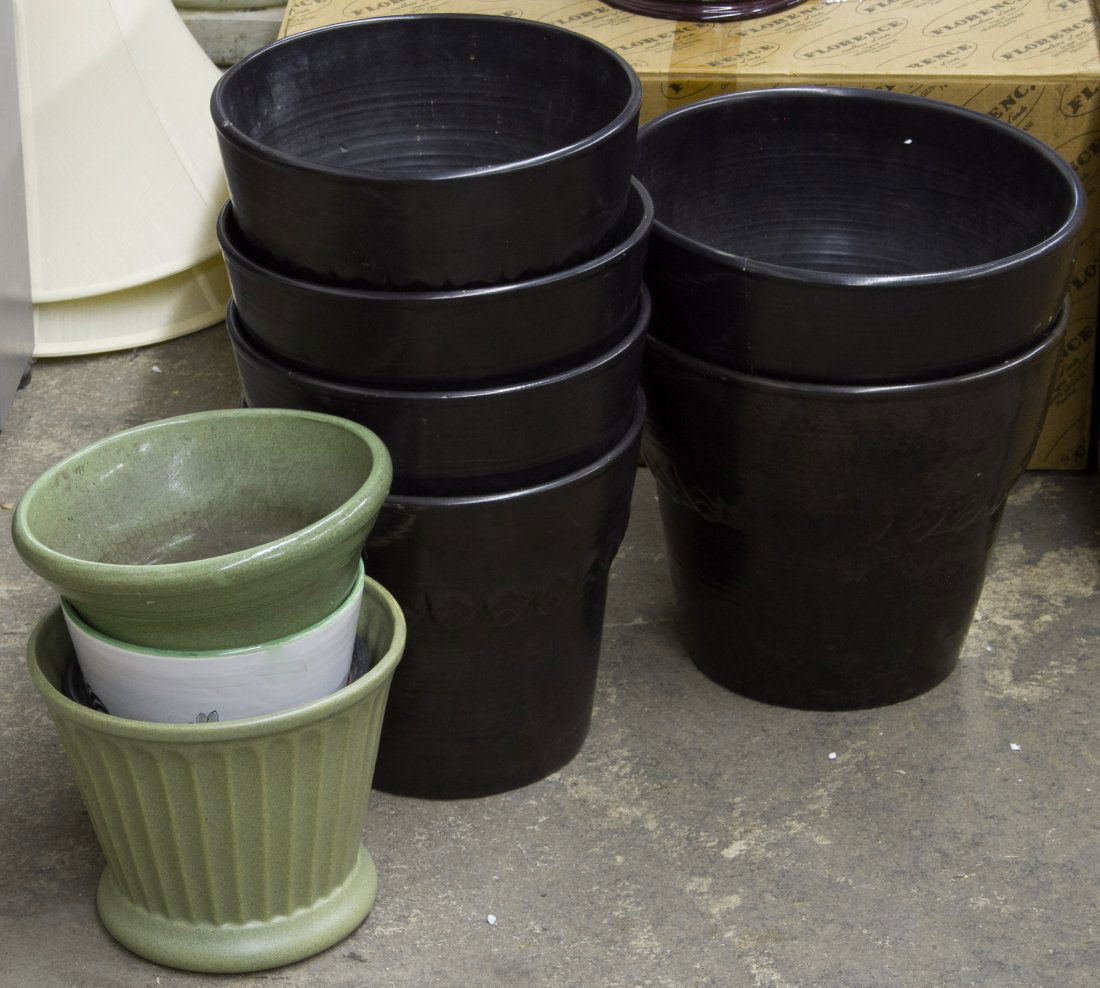 Red Wing Pottery Planters #445 10