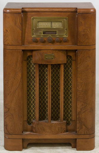 Reproduction Floor Standing Radio By Thomas