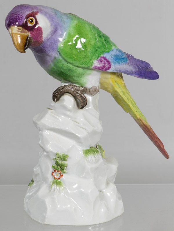 Meissen Porcelain Bird Figurine