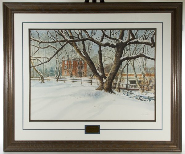 James Werline (American, 20th Century) 'Graue Mill'