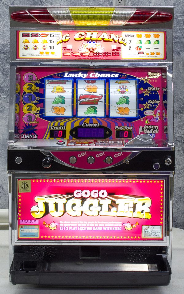 GoGo Juggler Electric Token Slot Machine - May 18, 2014 | Leonard ...