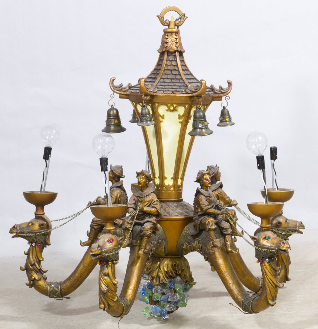 Asian Style Hanging Chandelier